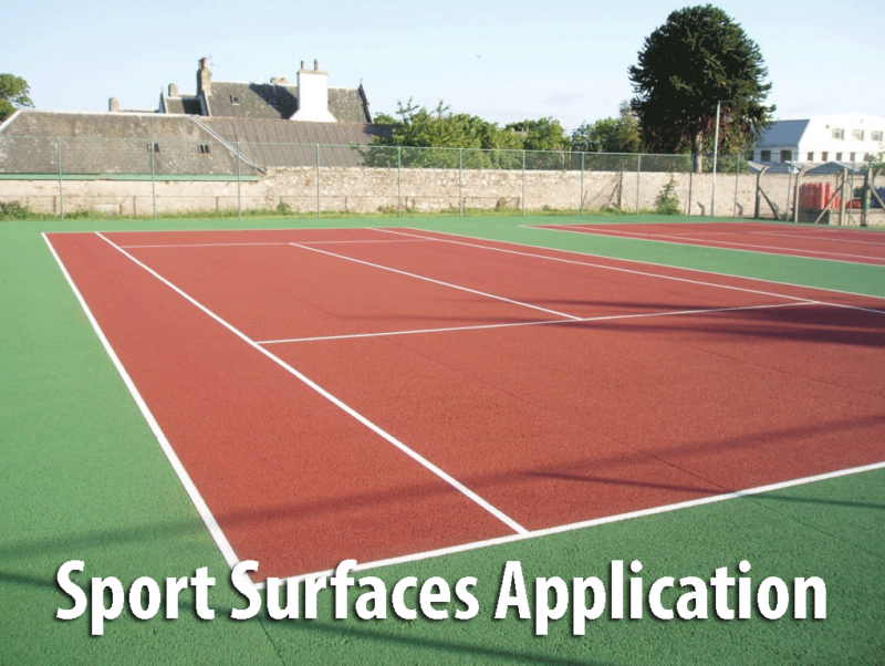 Sport Surfaces Application – A.N.C. WATERPROOFING INDUSTRIES LTD.